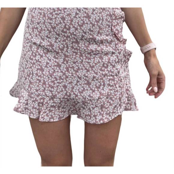 Wishlist | Skirts | New Wishlist Pixie Mini Skirt In Mauve | Poshmark